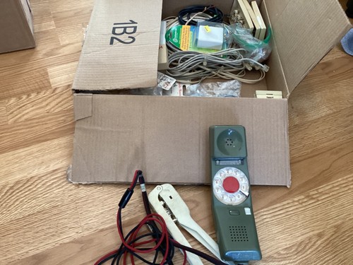 Vintage Northern Telecom Lineman's Rotary Test Set Test Leads & Free ...