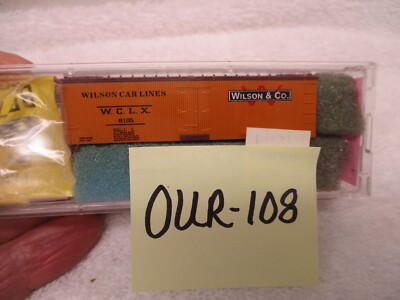Roundhouse N 8684 36' Steel Underframe Meat Reefer Kit Wilson Car Co ...