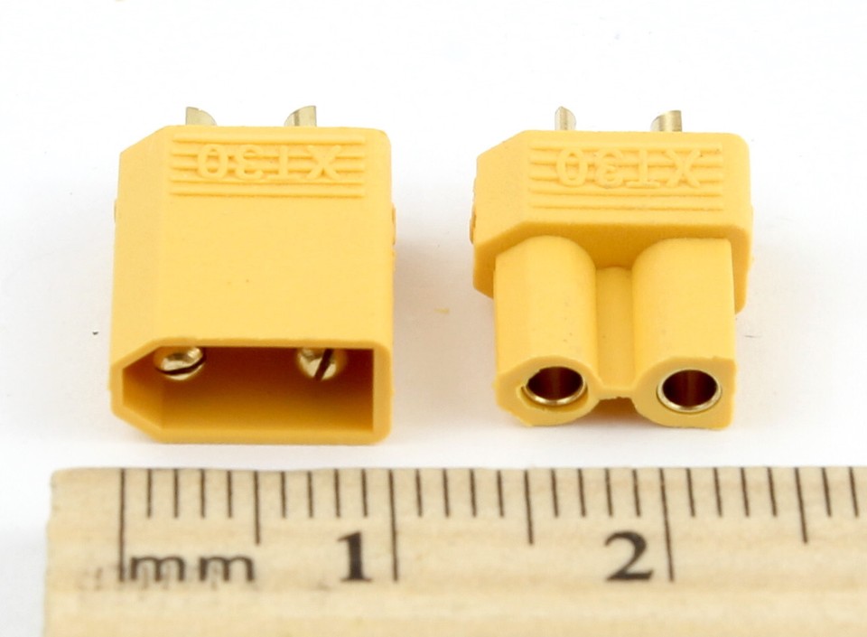 5 x Pairs XT30 Male & Female Connectors/Plugs/Socket RC LiPo Battery ...