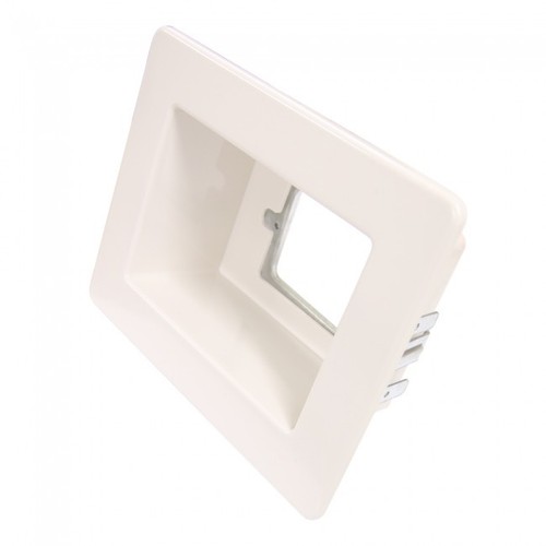 5 x Recessed Point - Flush Box Kit - White Wall Box / Hidden GPO ...