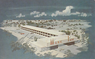 Mark Inn Cordele Georgia Best Western Motel Drawing Rendering Postcard ...