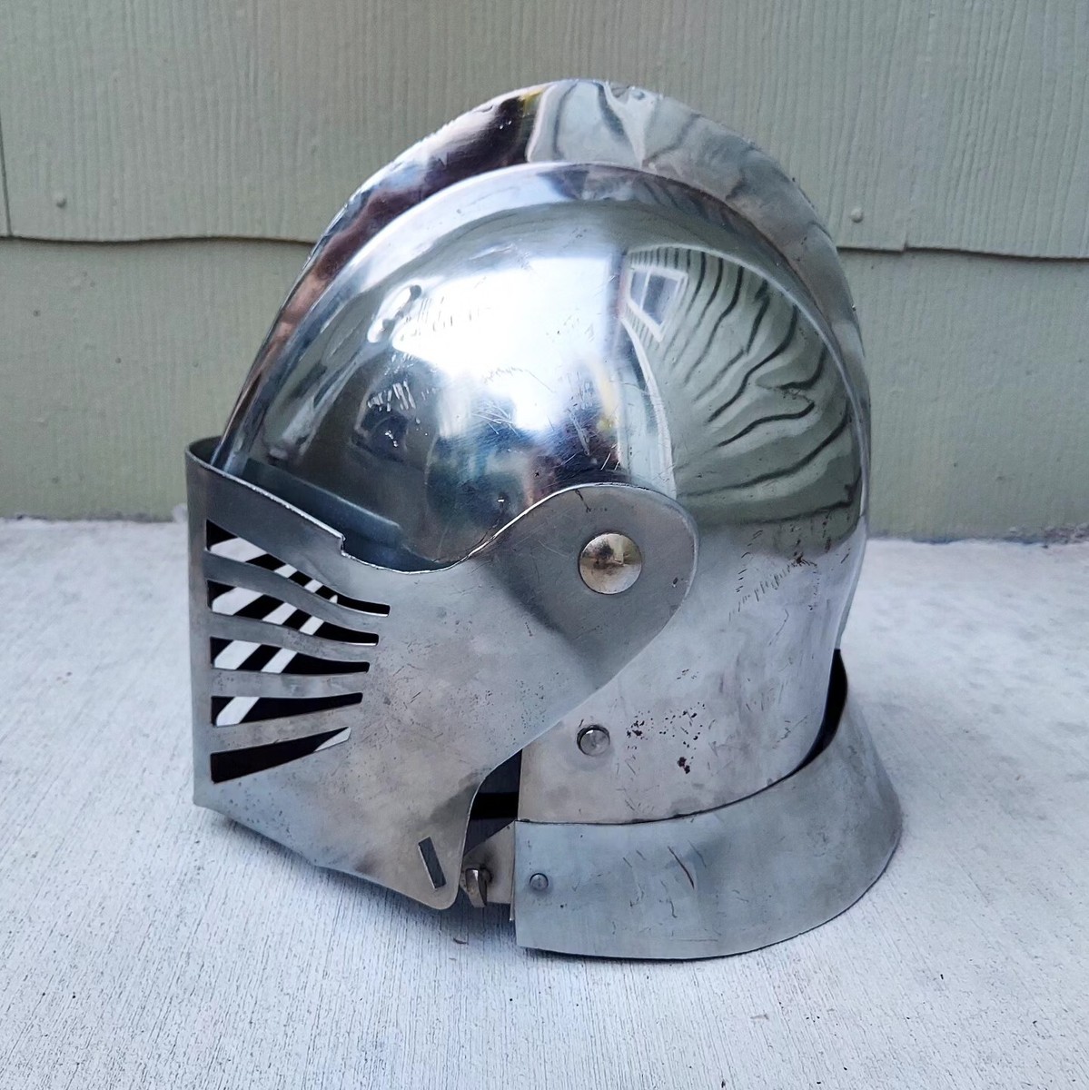 Sca Helmets For Sale Functional Medieval German Sallet Fighting Combat