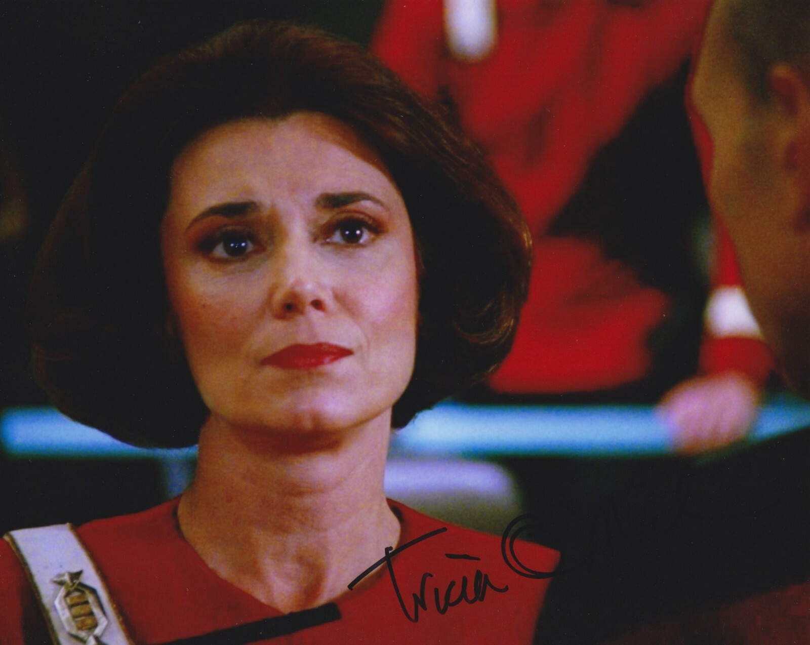 Tricia O'Neil signed Capt Rachel Garrett Star Trek 8x10 photo | eBay