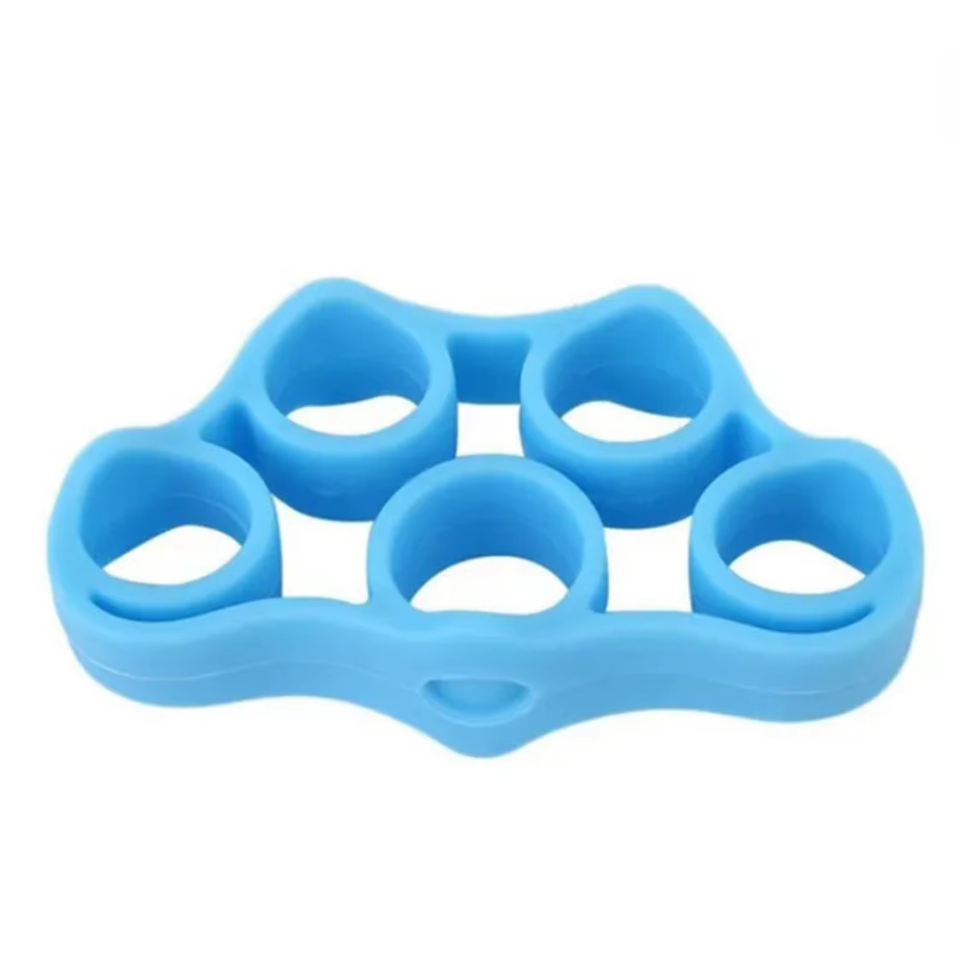 Hand Gripper Silicone Finger Expander Exercise Hand Grip Wrist Strength ...