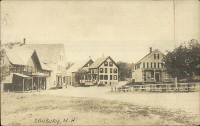 Danbury NH In town View 1912 Used Real Photo Postcard | eBay