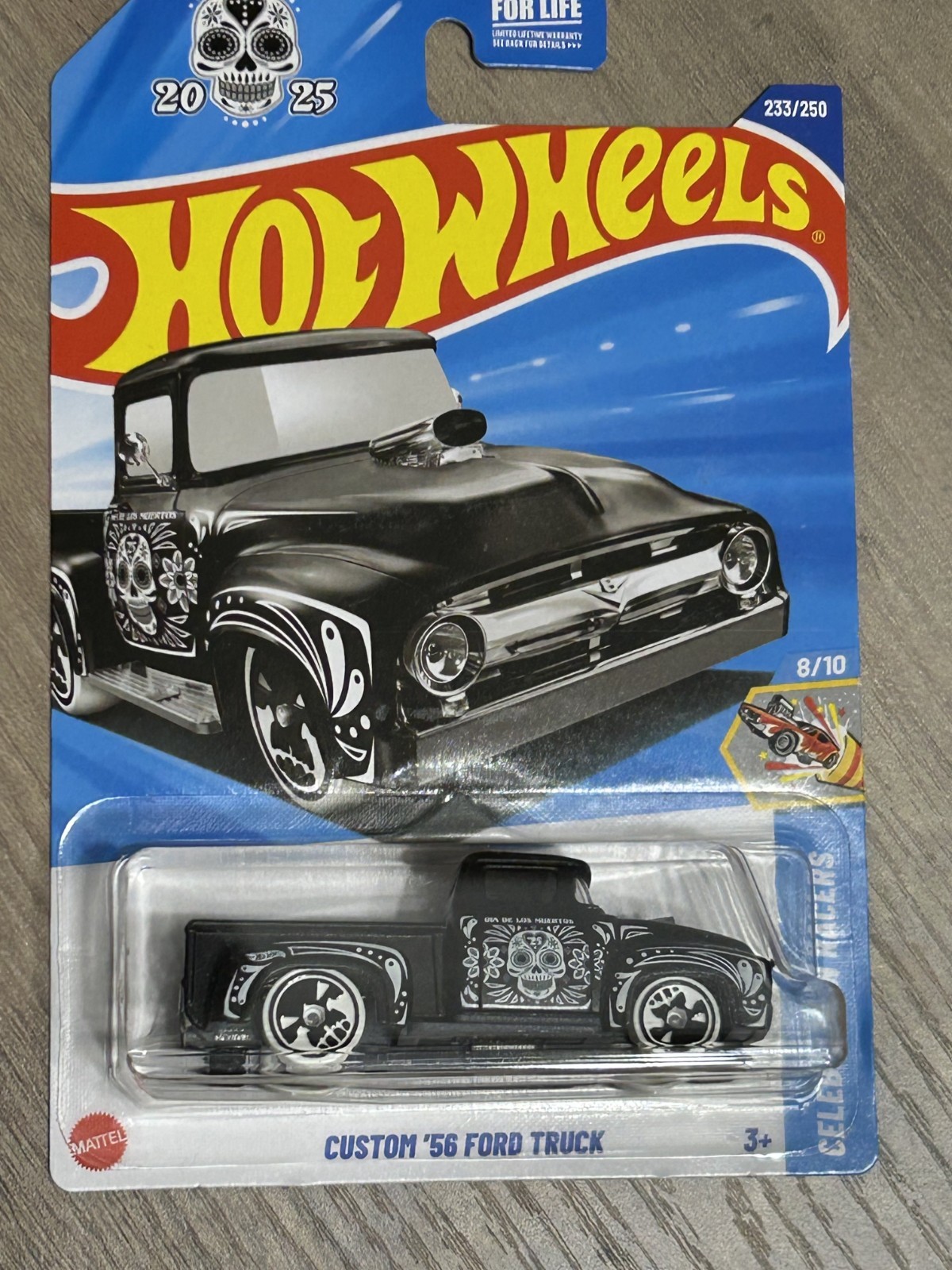 HOT WHEELS 2025 CUSTOM '56 FORD TRUCK, BLACK CASE N | eBay