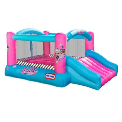 L.O.L. Surprise! Jump 'n Slide Inflatable Bounce House with Blower ...