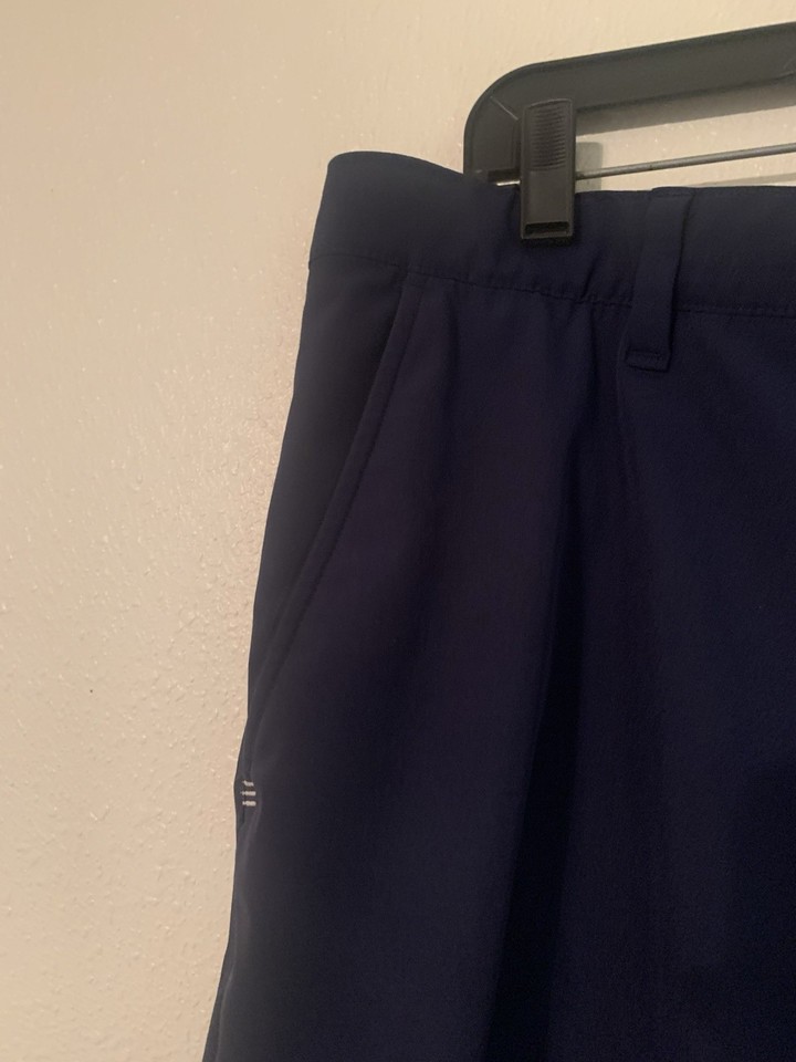 Adidas Golf Shorts - Mens Size 36x8 - Adicross Blue Nylon Stretch ...