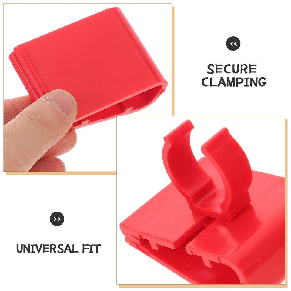 15PCS Aquarium LED Light Holder - Water Pipe Hose Mount Bracket Fixed ...