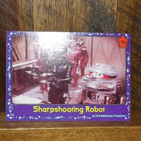 1979 Topps The Black Hole Card #18 Sharpshooting Robot | eBay