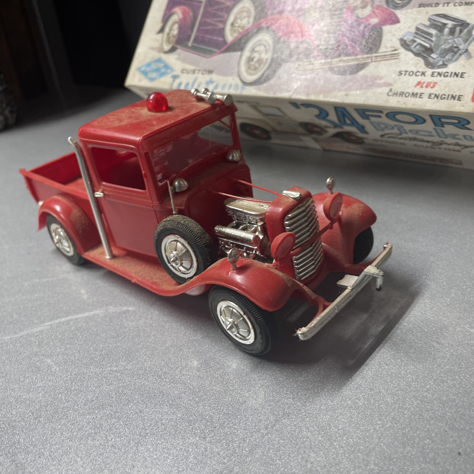 AMT 34 Ford Pickup Customizing Kit Truck Model Kit ~ Assembled | eBay