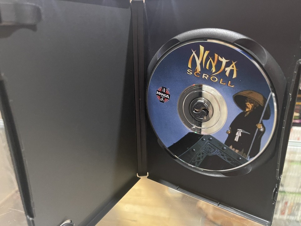 Ninja Scroll (DVD, 1998) Manga Video Anime HTF RARE OOP 44004761123 | eBay