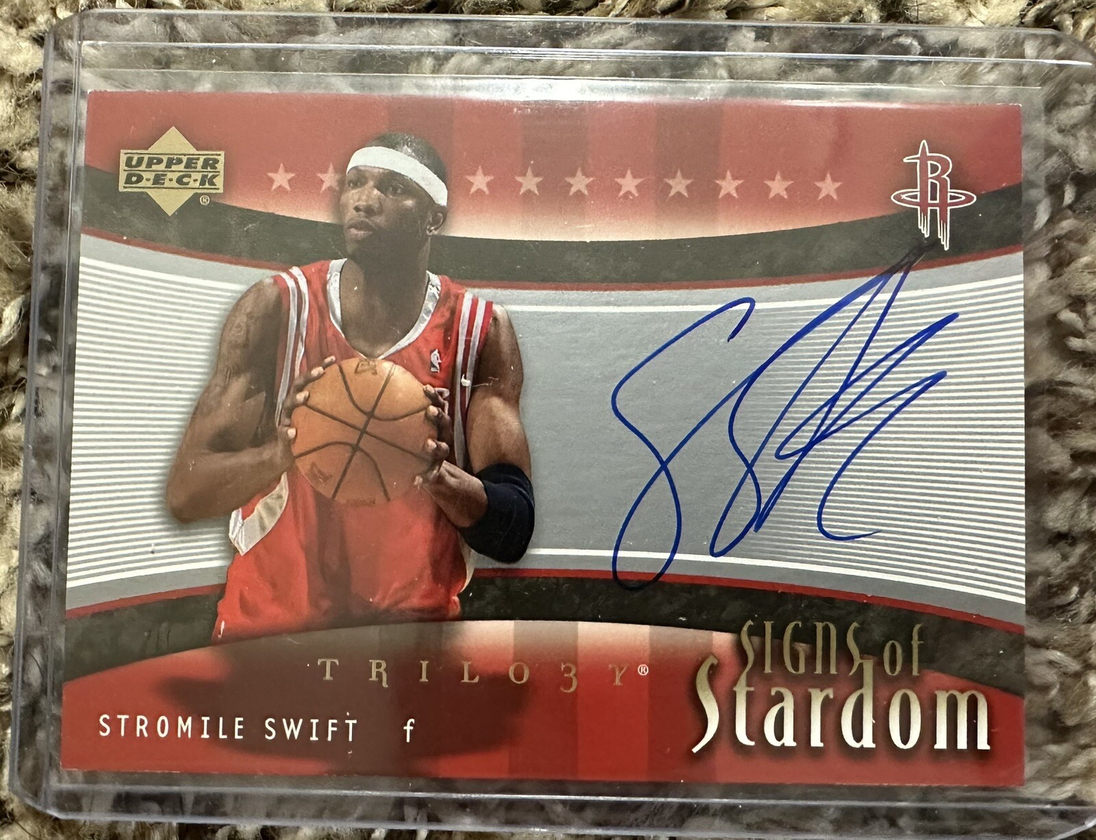 2005-06 Upper Deck Trilogy - Signs of Stardom #SS-ST Stromile Swift (AU ...