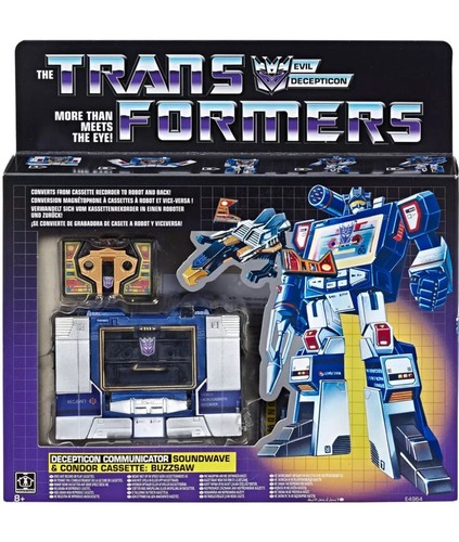 Transformers Reissues G1 Soundwave and Buzzsaw 🔥 | Transformers Vintage ...