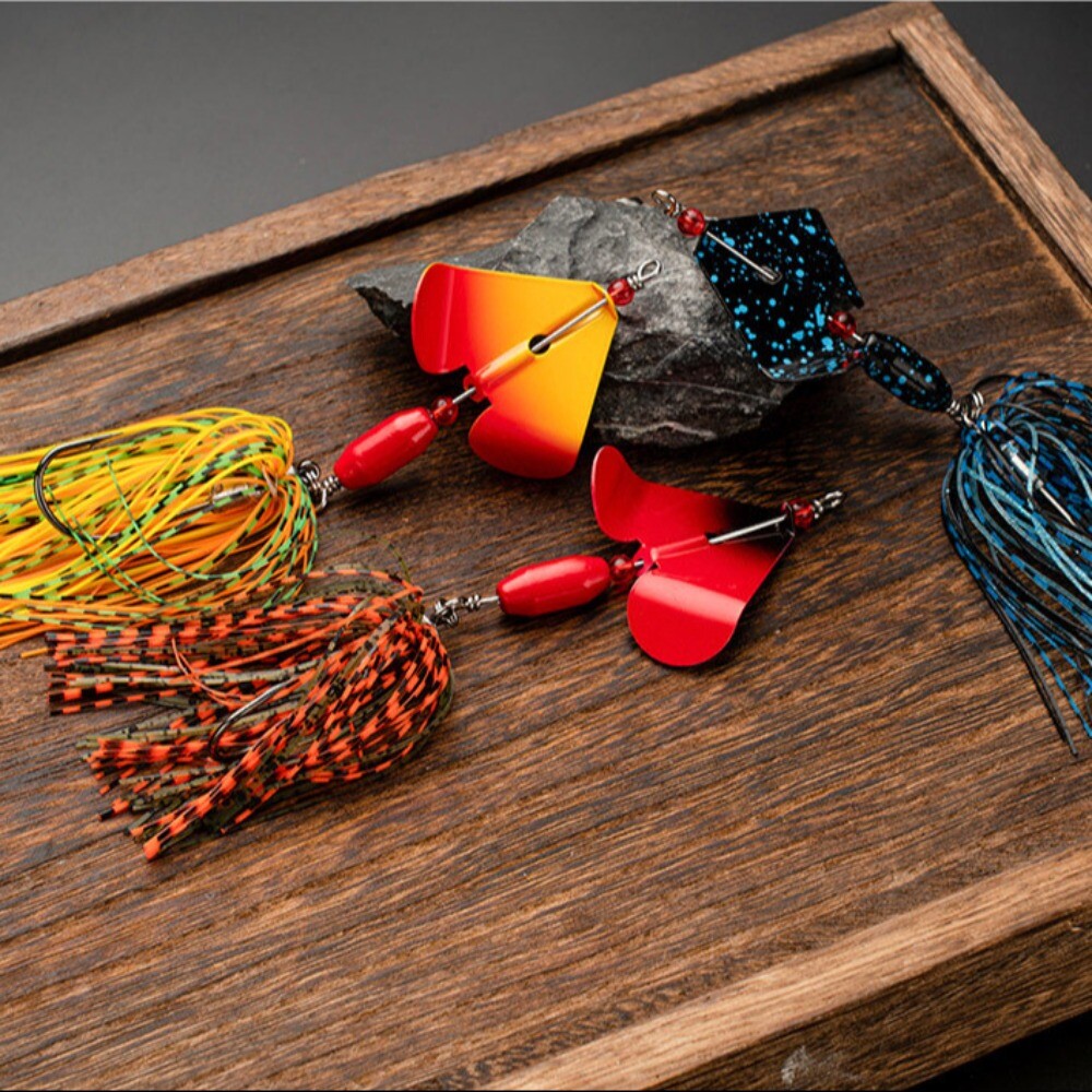 chatter Beard fishing lure bass pike walleye spinner bait Buzzbait Sea ...