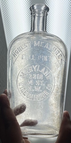 Maryland Full Measure Honest Pint Wine & Liquor Co Strapside Whiskey ...