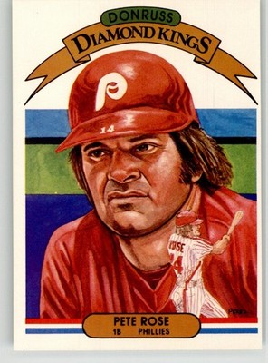 Pete Rose 1982 Donruss 1 Philadelphia Phillies | eBay