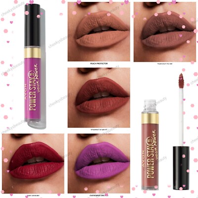 Avon Power stay 16 hour Lip colour,+ New Limited Edition Colours ...