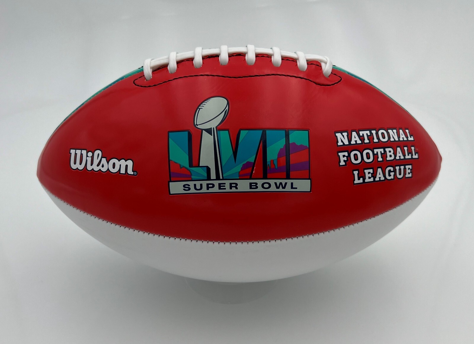 Super Bowl LVII 57 Wilson NFL Commemorative Football - Official Size ...
