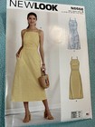 New Look Pattern N6666 Dress Sizes 6-18 NEW Sundress Spaghetti Strap ...