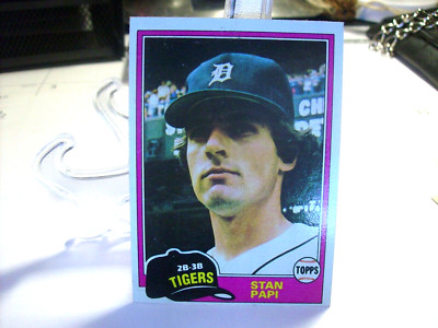 1981 Topps Baseball #273 - Stan Papi - Detroit Tigers 81-381 | eBay