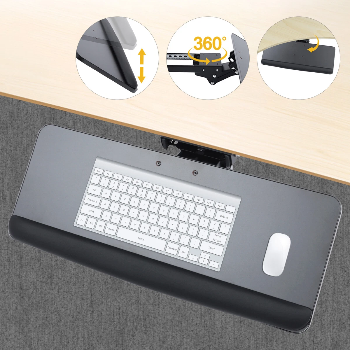 Slide Out Keyboard Tray