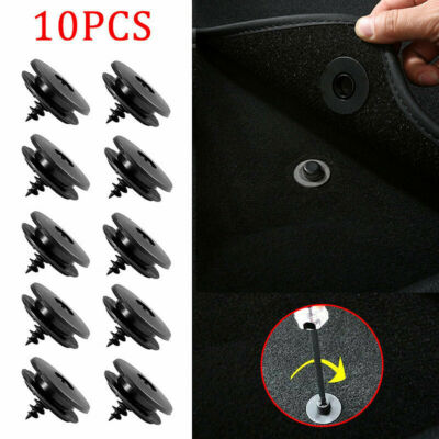 10Pcs Universal Car Floor Mat Clips Carpet Retainer Grip Holder Fixing ...