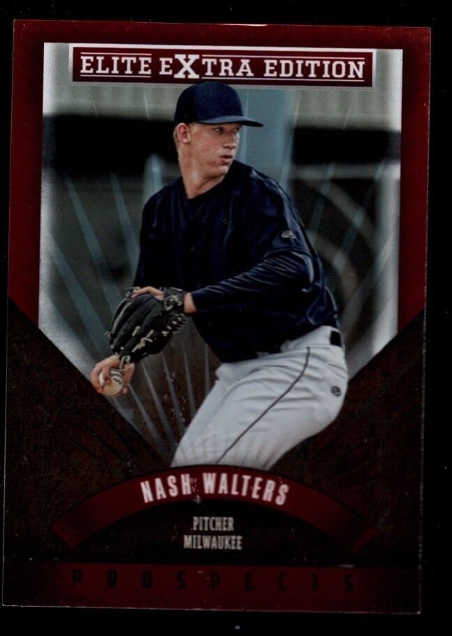 NASH WALTERS MILWAUKEE BREWERS #173 MINT ROOKIE CARD RC 2014 ELITE ...