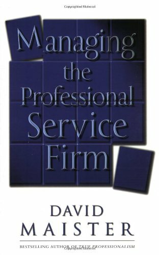Managing the Professional Service Firm By David H. Maister. 9780 | eBay