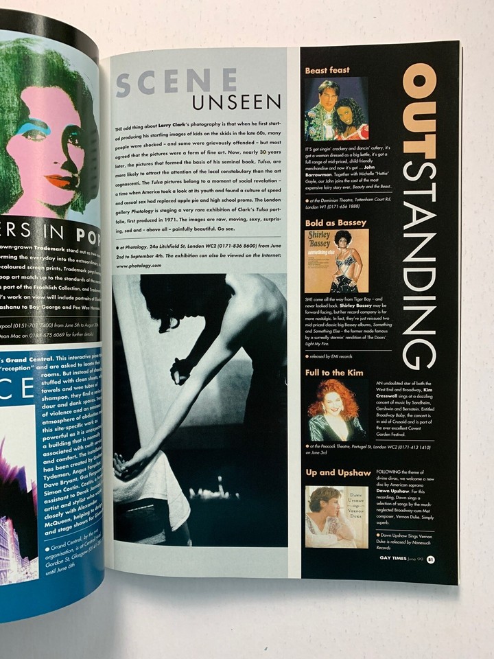 Gay Times Magazine June 1999 - David Rocksavage, Steve Henry | eBay