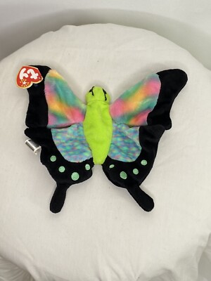 Ty Beanie Baby Float the Rainbow Butterfly Retired Plush Stuffed Insect ...