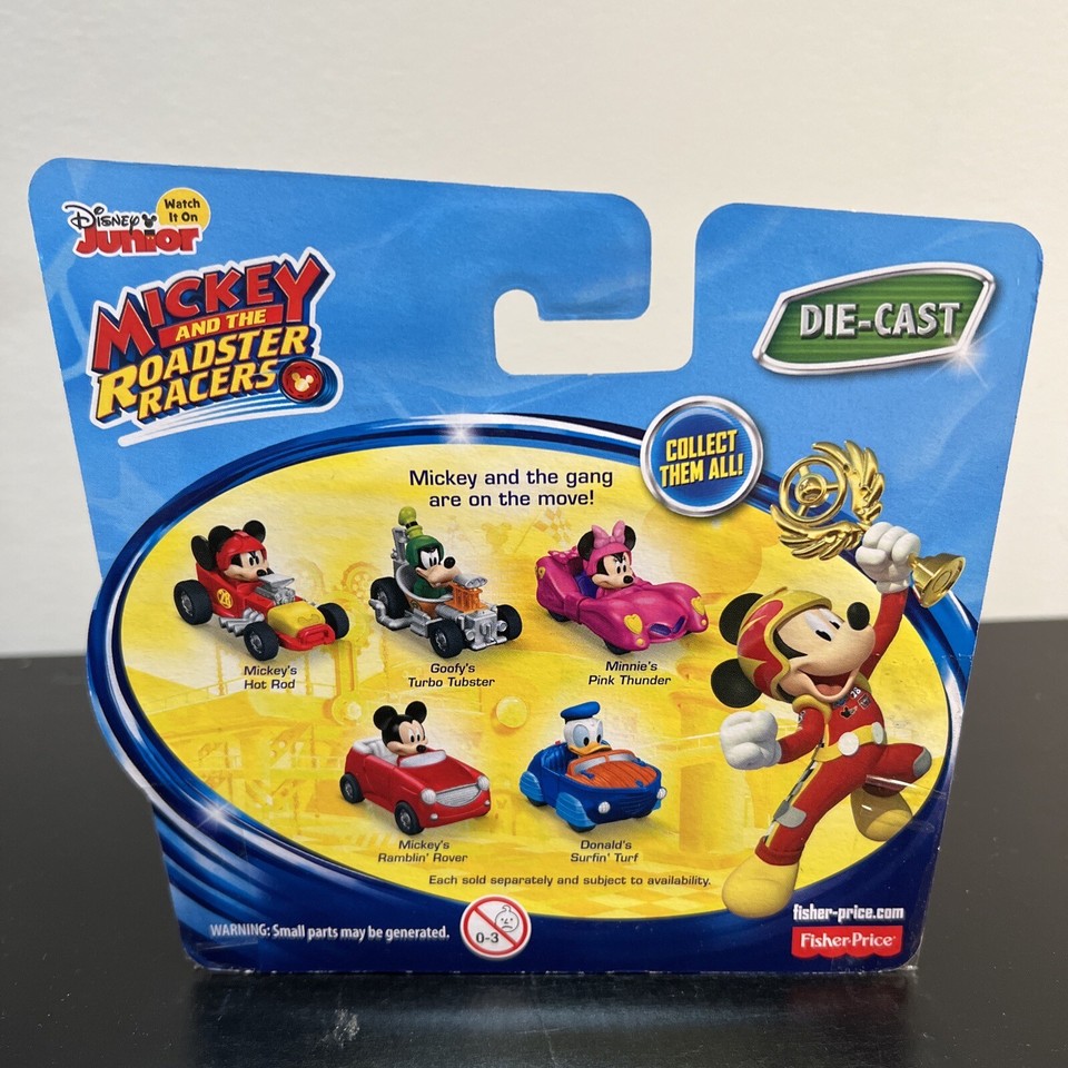 Disney Mickey & the Roadster Racers Mickey's Hot Rod Car Fisher-Price ...