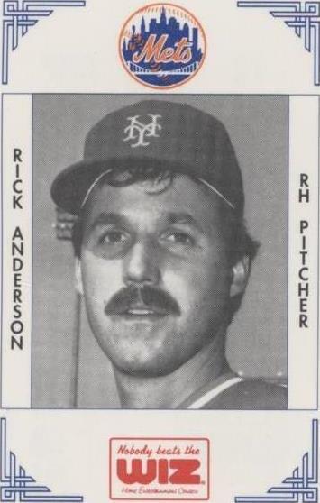 1991 The Wiz/AT&T New York Mets - Rick Anderson #12 for sale online | eBay