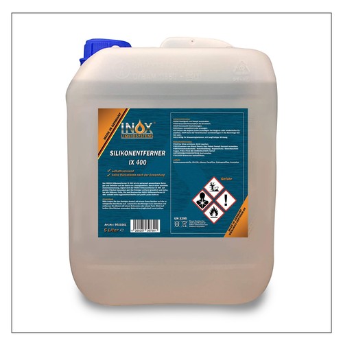 STAINLESS® IX 400 Silicone Remover 5L - Degreasing Silicone Cleaner Wax ...