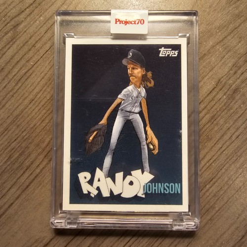 2021 Topps Project 70 - #40 Randy Johnson - Blue The Great - 1995 ...