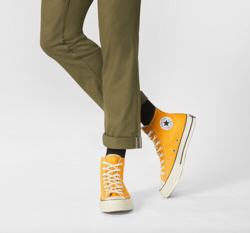 New Converse Chuck 70 Vintage Shoes Sneakers (162054C) - Sun Flower | eBay