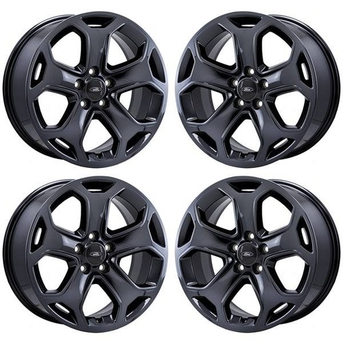 18" FORD EDGE PVD BLACK CHROME WHEELS-C RIMS FACTORY OEM 3848 EXCHANGE ...