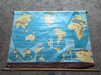 World Maps - Pull Down World Map
