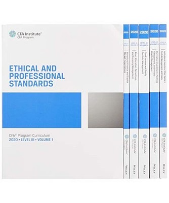 Cfa Program Curriculum 2020 Level III, Volumes 1 - 6, Box Set, Cfa ...