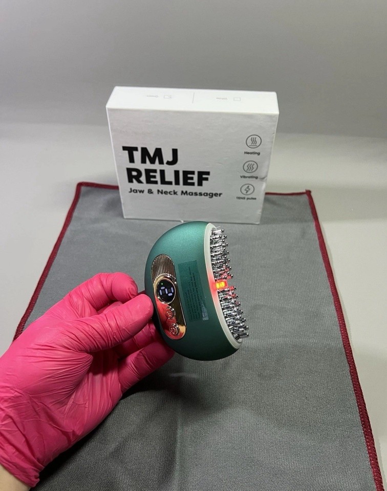 Multi Needle Tens TMJ Jaw Neck Pain Massager Grinding & Clenching Teeth ...