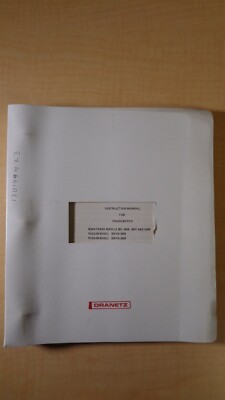 Dranetz Phasemeter Instruction Manual 305 Series B/C/D PA-3001-3002 5F ...