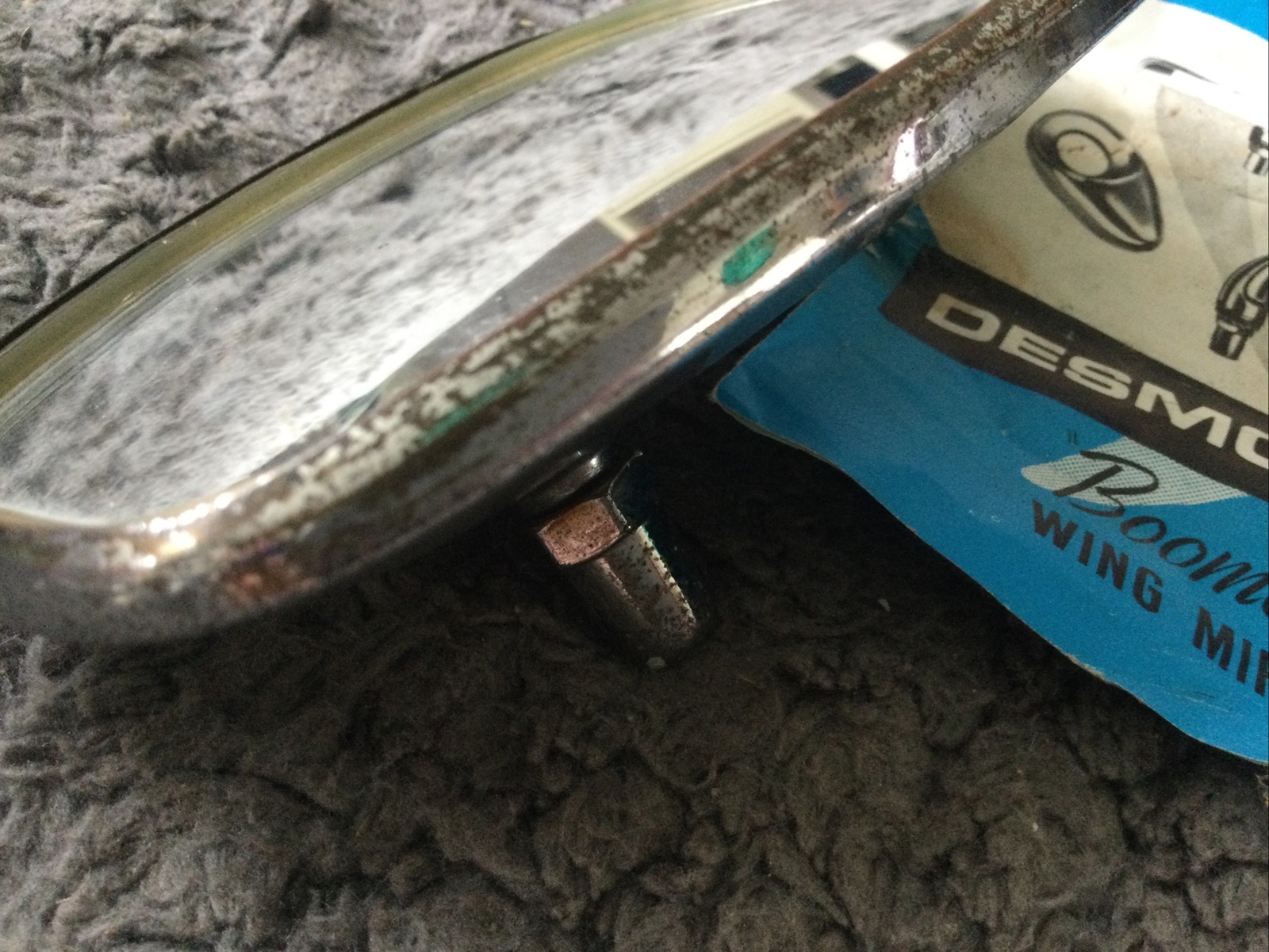 Vintage DESMO 890276 Chrome Wing Mirror Classic Quality for sale online ...