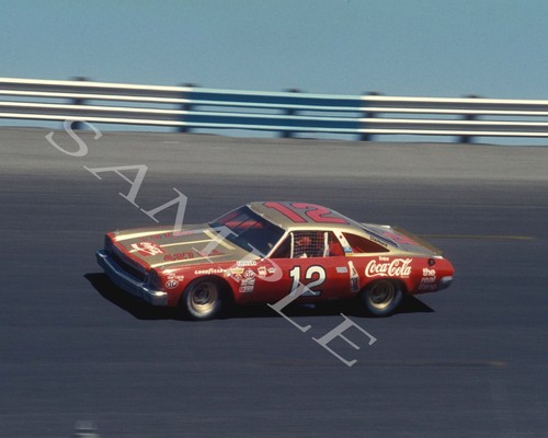 BOBBY ALLISON #12 COCA COLA RACING ON TRACK 8X10 GLOSSY PHOTO #2 | eBay