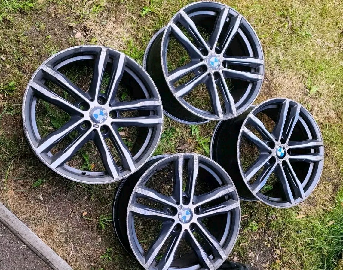 4 X SET GENUINE BMW 704M 19" ALLOY WHEELS 5X120 - 1 2 3 4 SERIES | eBay