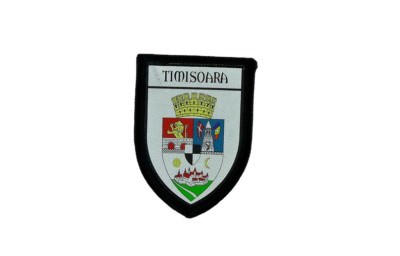 Patch printed embroidery travel souvenir shield city flag timisoara ...