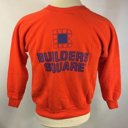 Vintage Builders Square Construction Tool Work Supply Store Sweatshirt ...