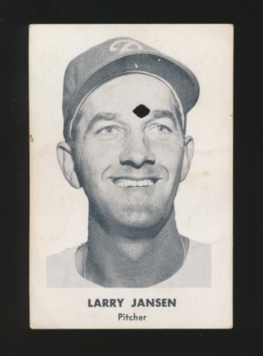1957 Seattle Popcorn (PCL) -LARRY JANSEN (Seattle Rainiers) Gil's Drive ...