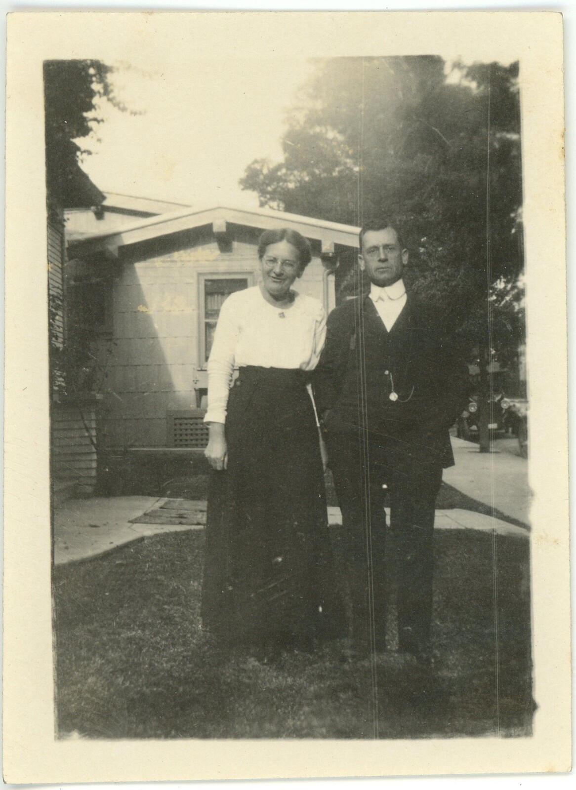 c1910s Photo CA California Los Angeles Man Woman Couple Corson Family ...