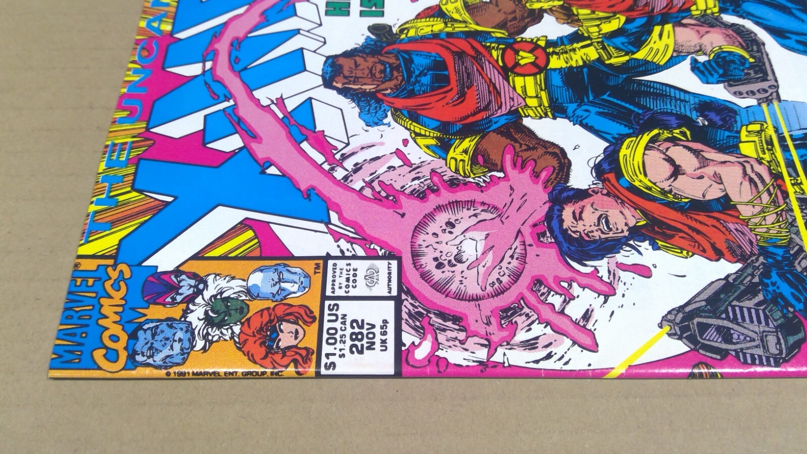 Uncanny X-Men 282 Marvel Comics 1991 1st Bishop | eBay