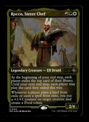 MTG - Rocco, Street Chef - The Aftermath - Foil Etched Near Mint | eBay